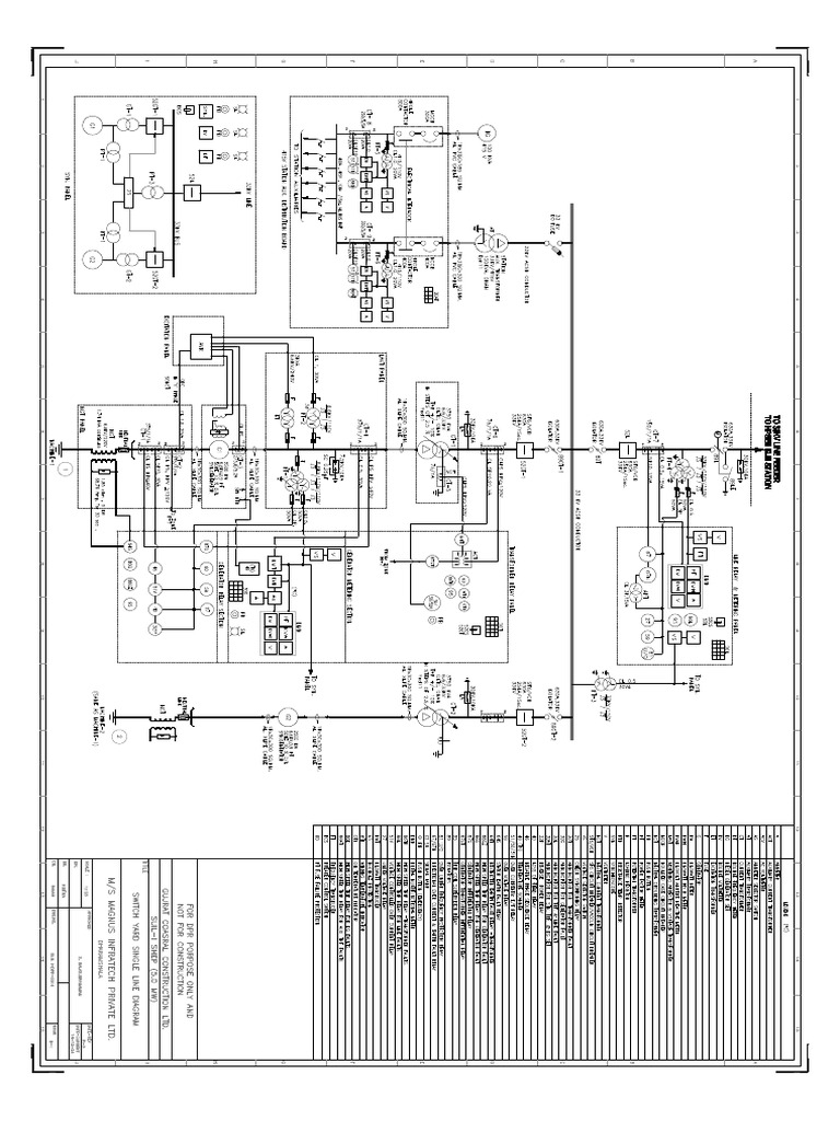 Suil-Dpr-0014 - Single Line Diagram Switchyard | PDF