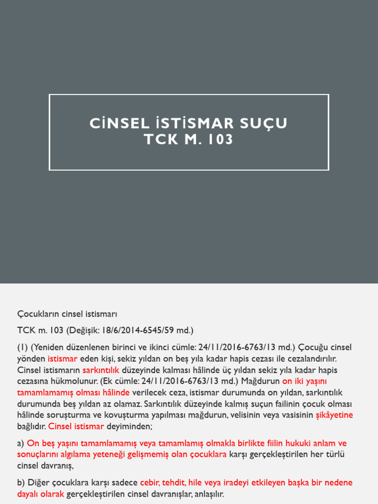 tck-103-(cinsel-istismar) | PDF