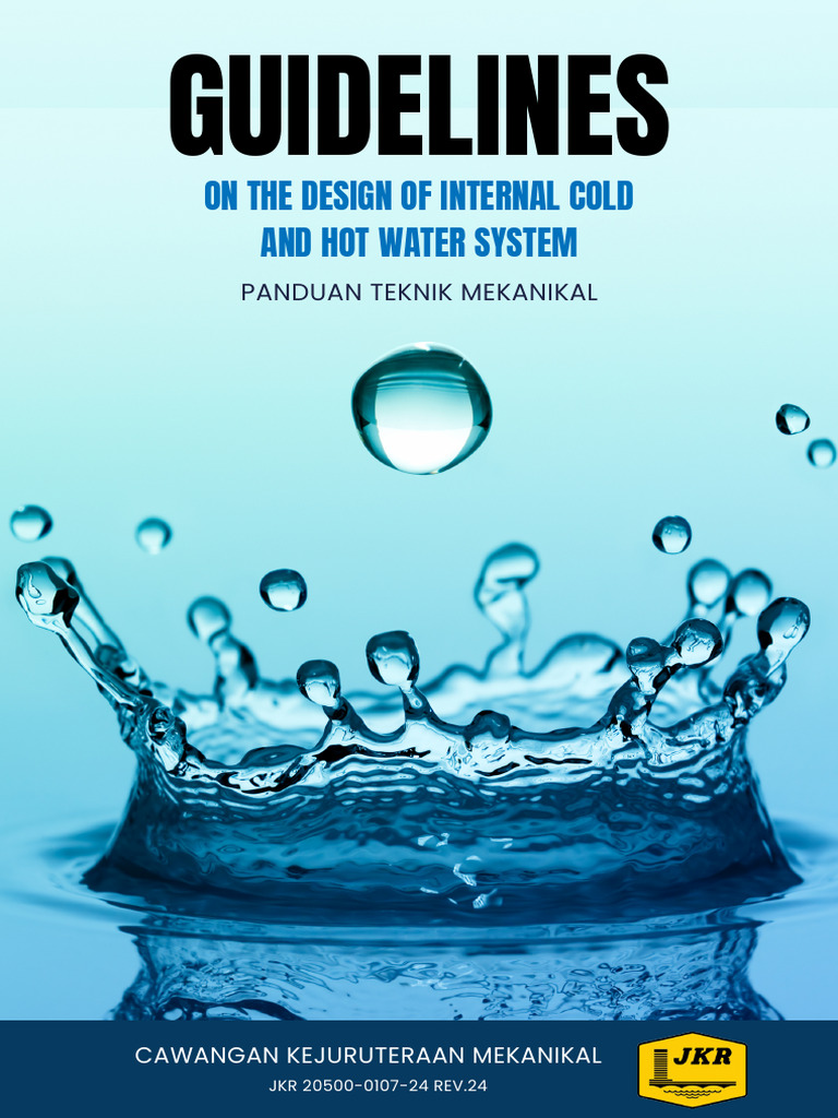 Internal Water System Design Guidelines | PDF | Pipe (Fluid Conveyance ...