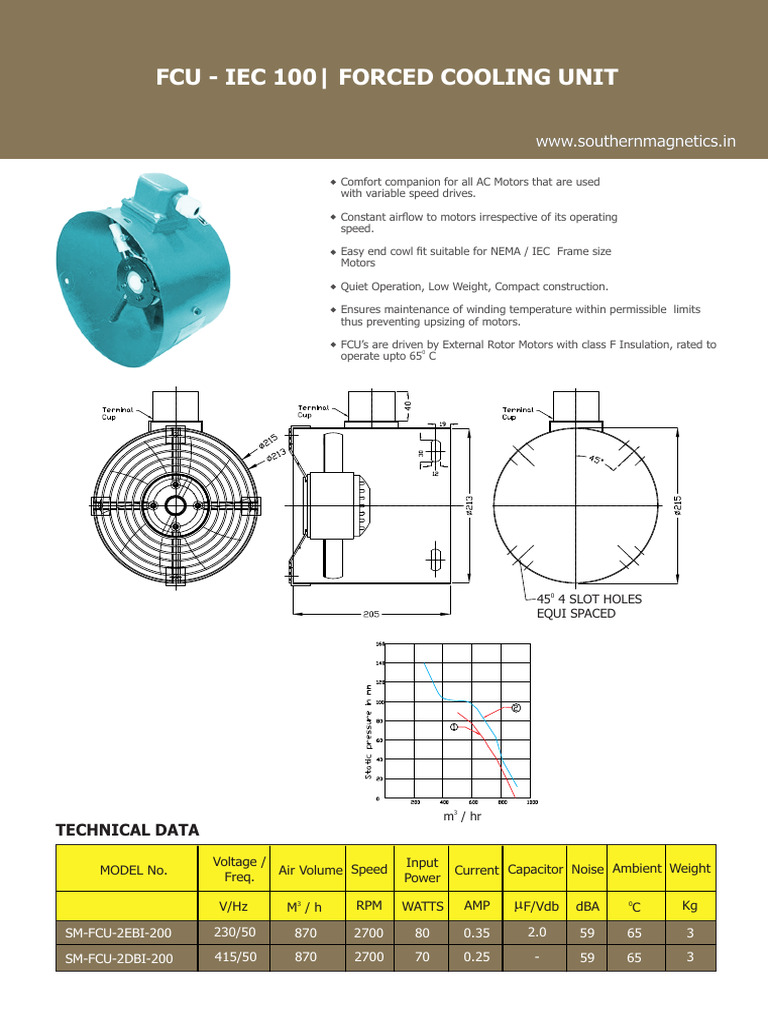 Forced Cooling Unit 100 2e | PDF