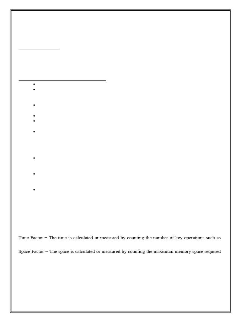 Unit 1 Algorithm Complexity And Asymptotic Notation Pdf Time 0780