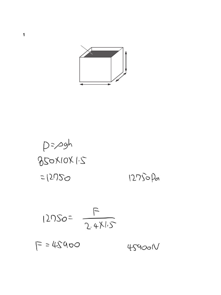 Density 1 QP | PDF | Density | Volume