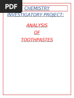 Toothpaste Abrasiveness RDA Chart | PDF | Mouth | Dentistry