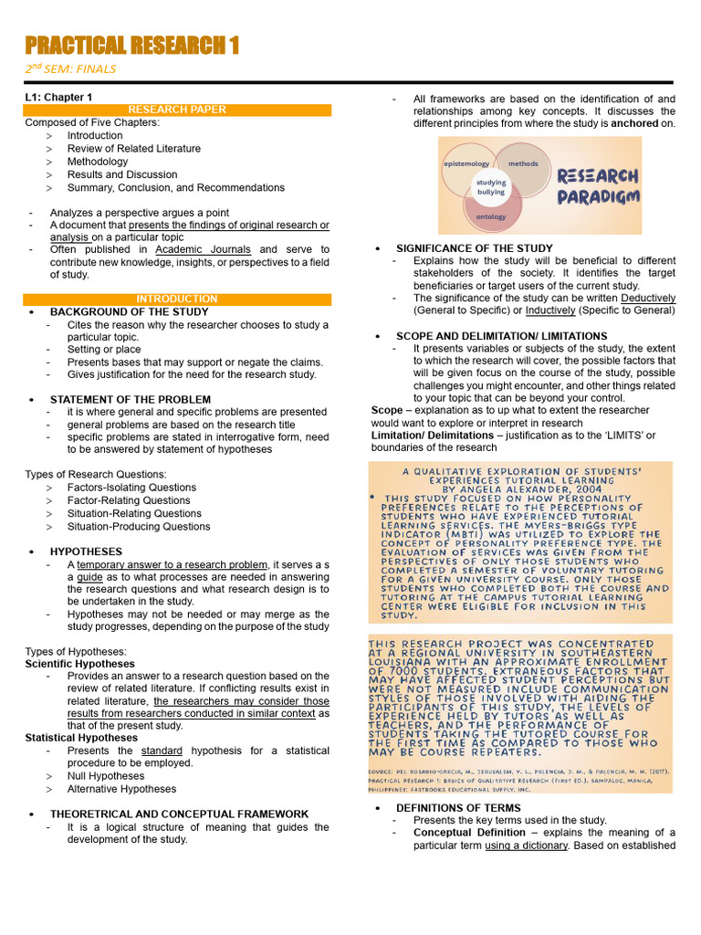 PR1 | PDF | Hypothesis | Science