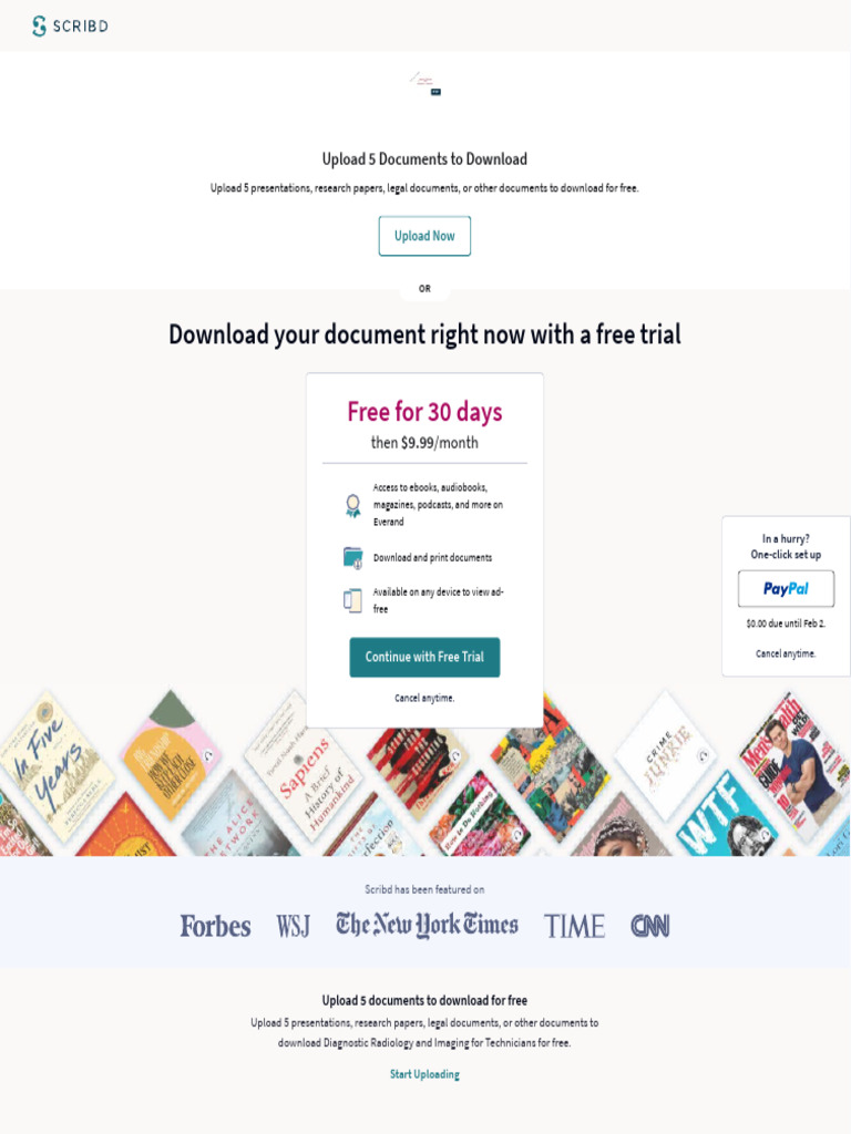 Choose a Plan | Scribd | PDF
