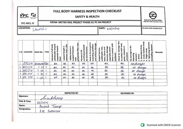 FBH Inspection | PDF