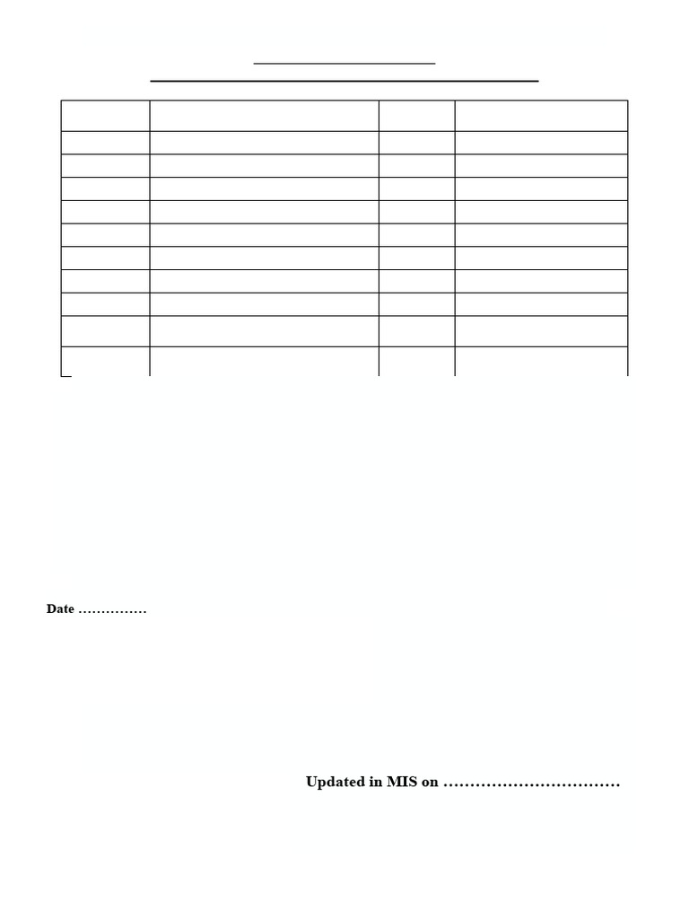 Dependent Format For Esic Card | PDF