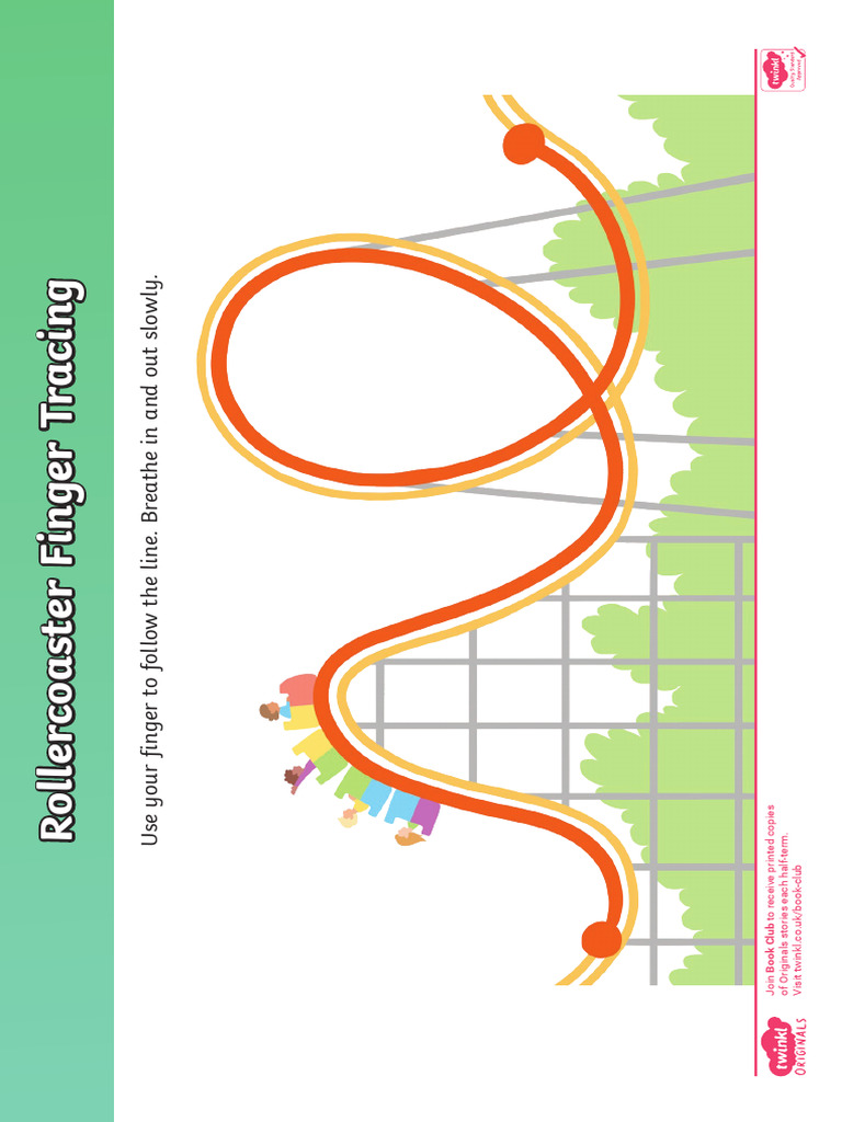 Mindfulness Finger Tracing - Activity | PDF