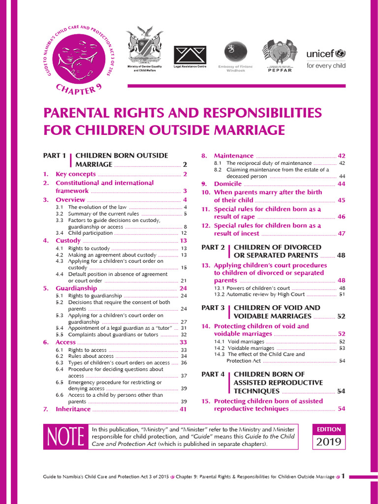 9-Parental_Rights_and_Responsibilities_Outside_Marriage | PDF | Legal ...