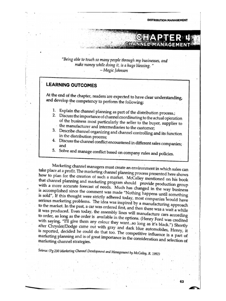 C4-Channel Management | PDF