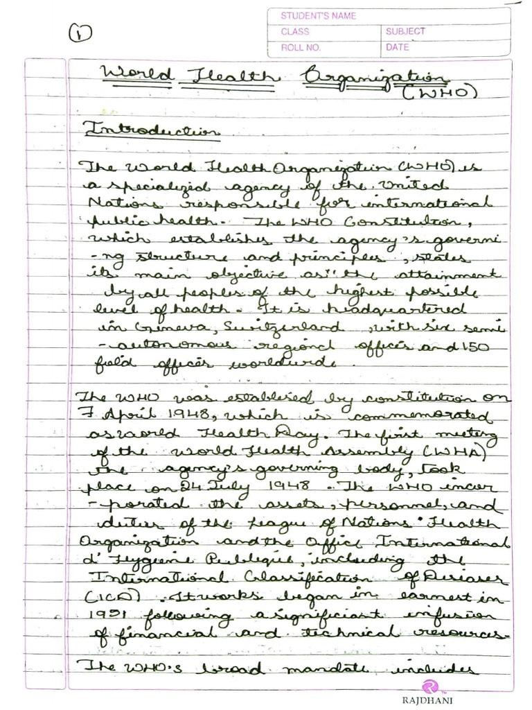 History project rough copy Class10B Student's NameSamarth jagadeesh | PDF