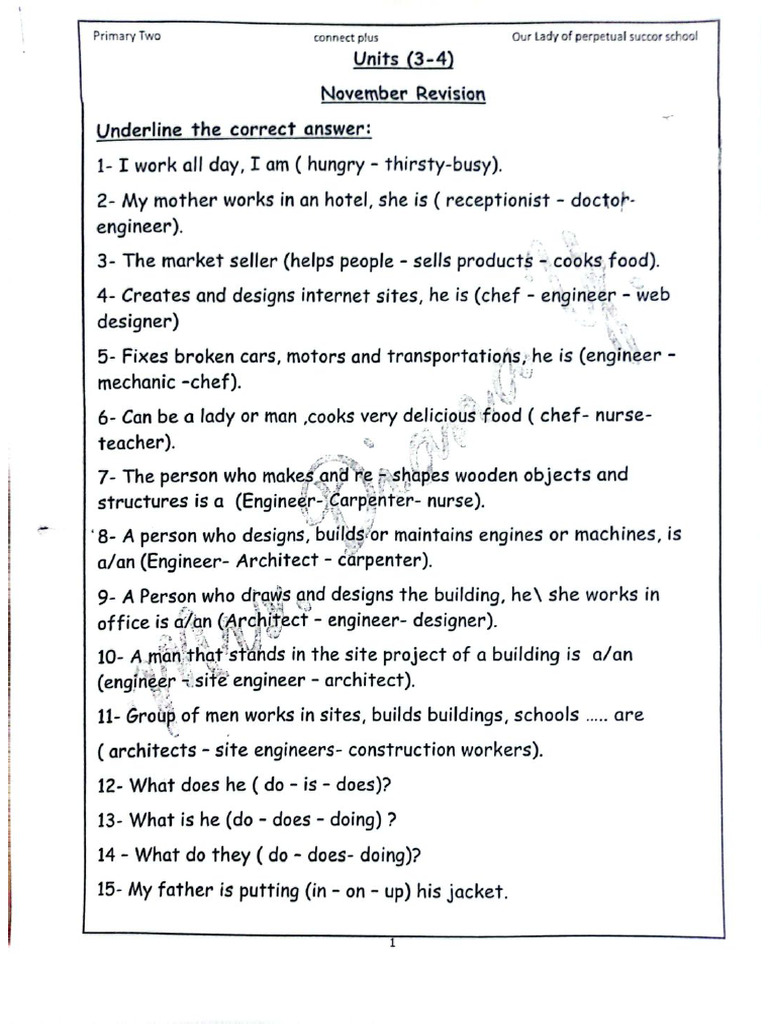 November Revision | PDF