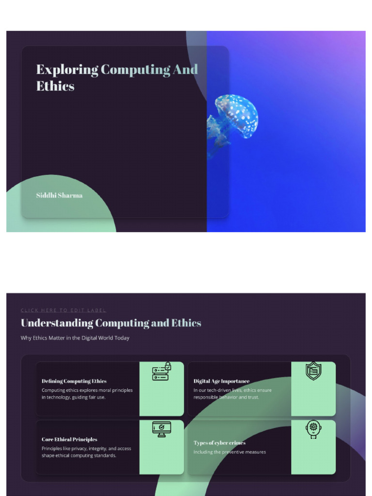 Computing And Ethics Pdf