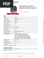 Product Data Sheet: Circuit Breaker Compact Nsx630H, 70 Ka at 415 Vac ...