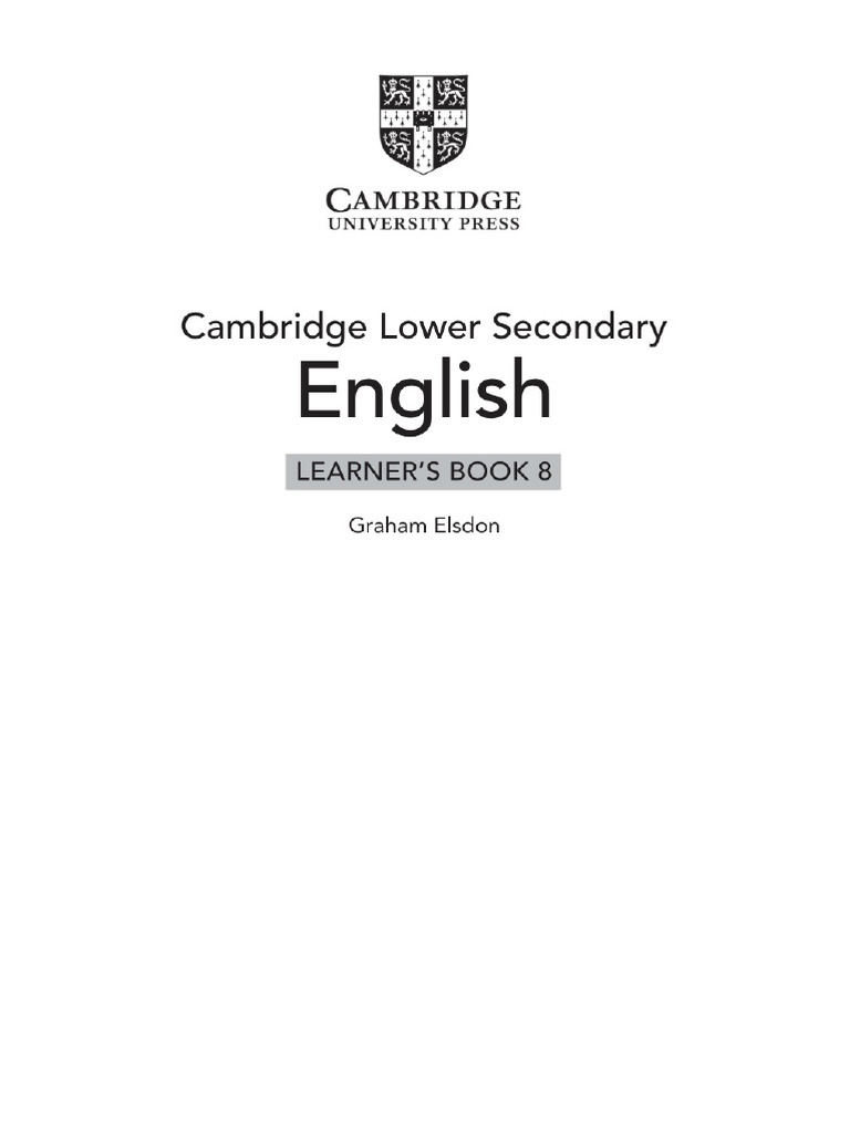 Cambridge English Learners Book 8 | PDF
