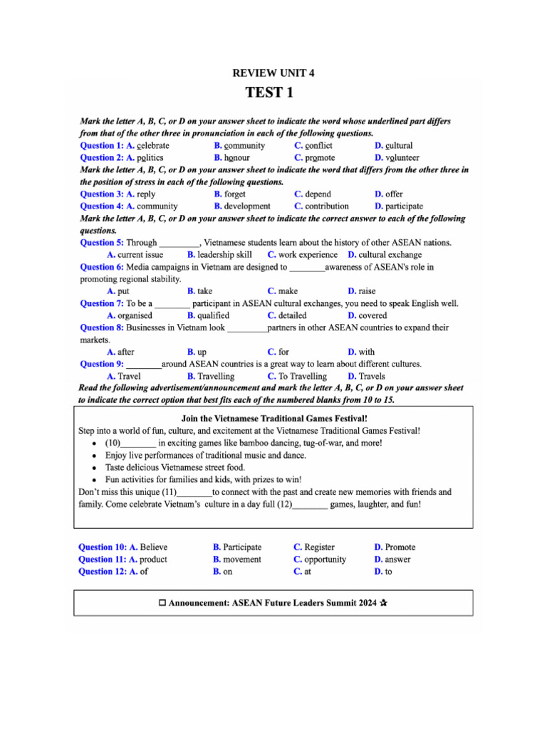 REVIEW UNIT 4 (2) | PDF