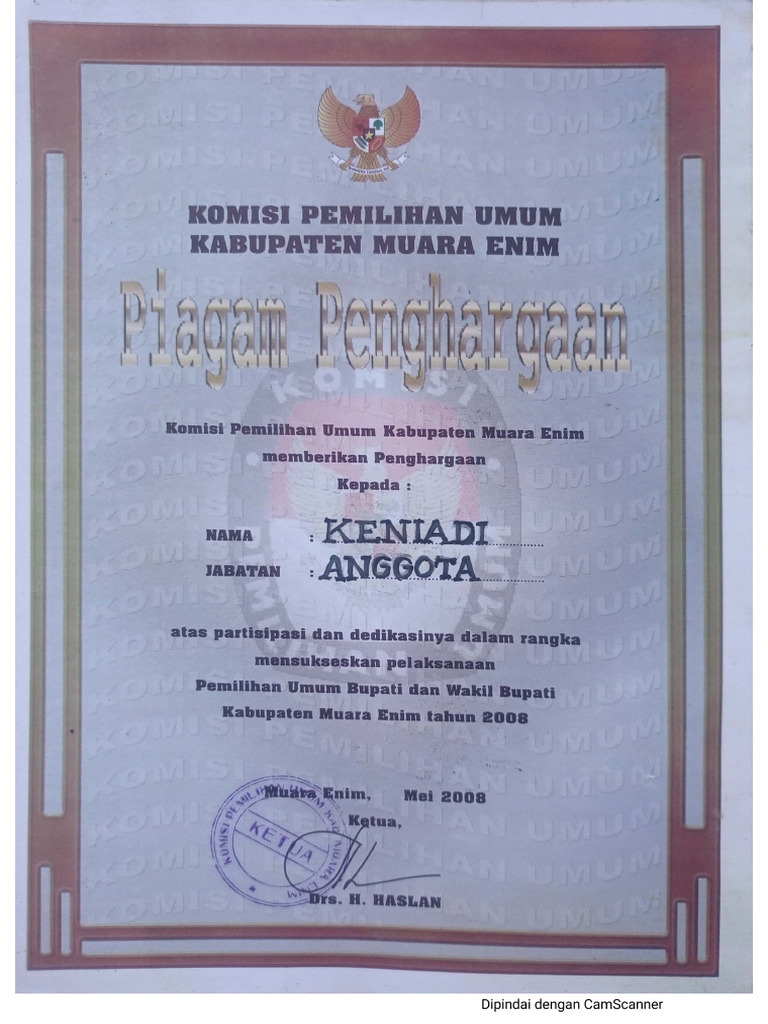 Keni Anggota KPPS | PDF