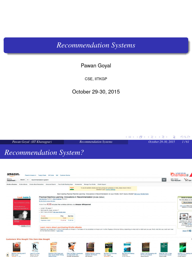 Recsys Pdf Applied Mathematics