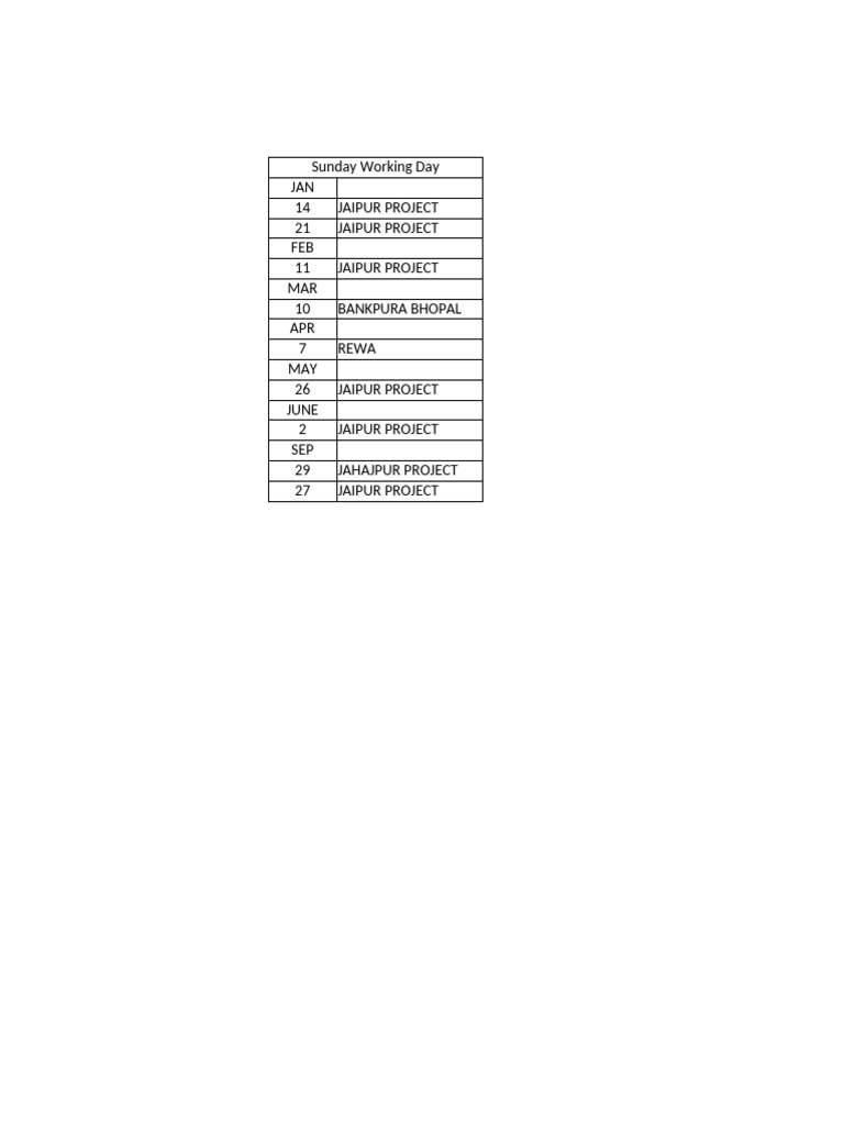 2024 Project Schedule Overview | PDF