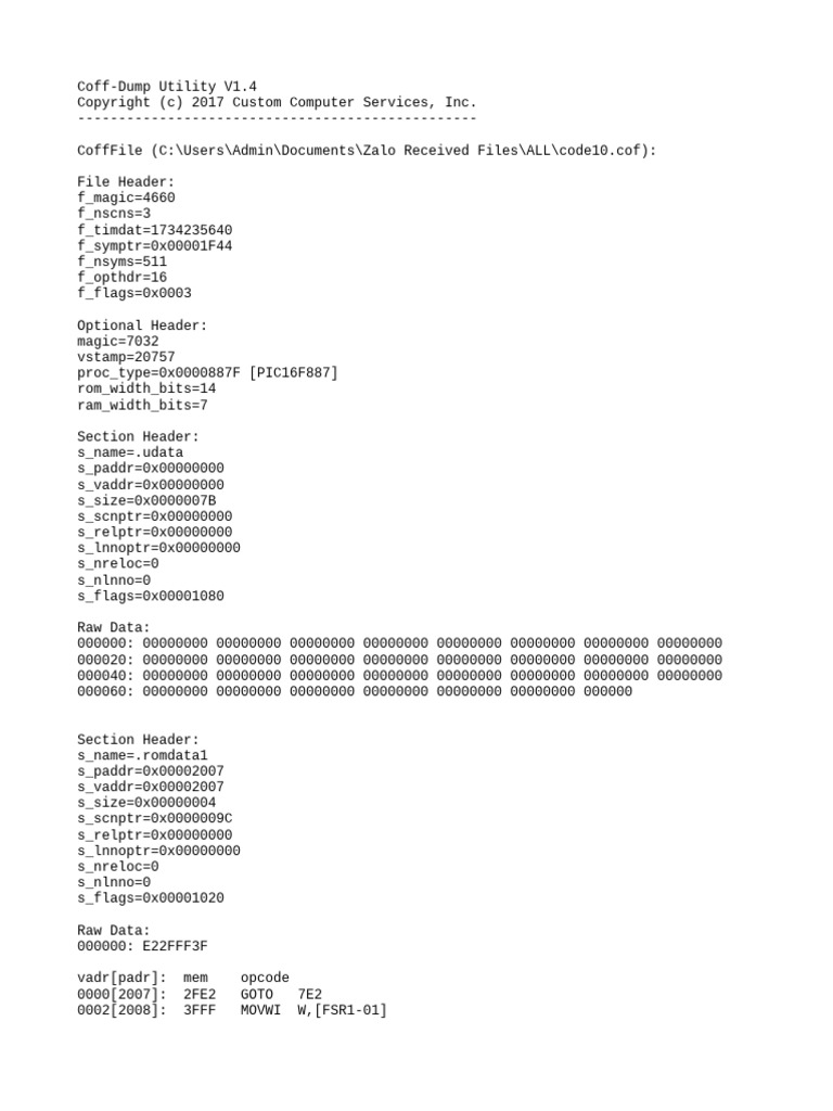 Code10 Cof | PDF | Computing