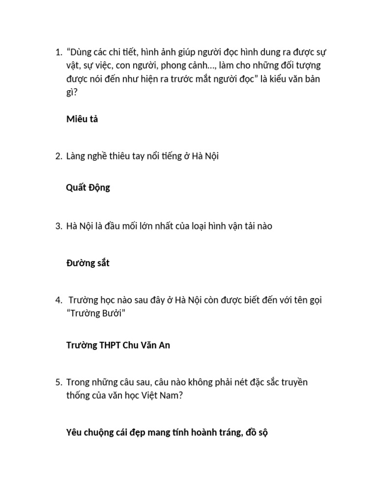T21 câu hỏi | PDF