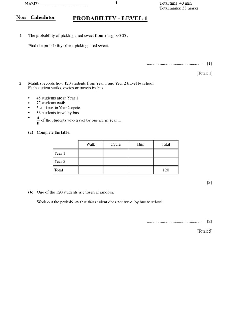 Probability Exercises and Solutions | PDF