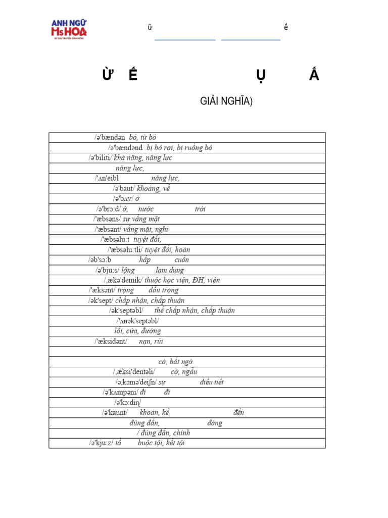 3000 Tá TIáº NG ANH THÃ NG Dá NG NHáº T.anhngumshoapdf | PDF