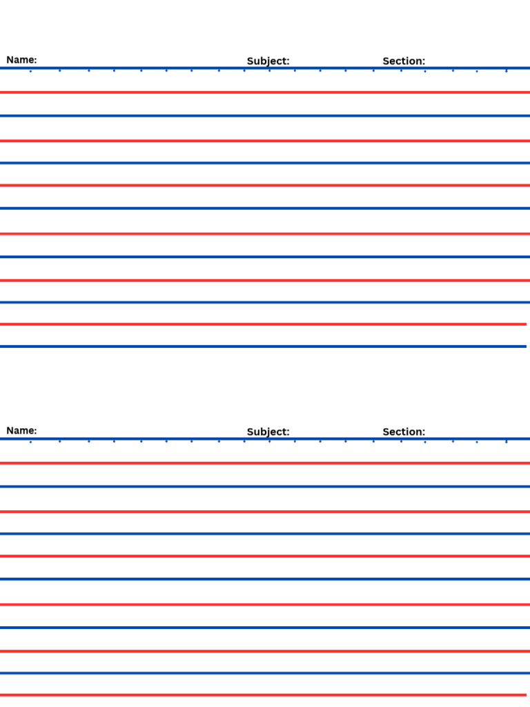 Blank Document Template | PDF
