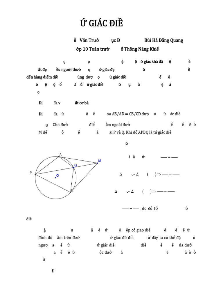 Tu Giac Dieu Hoa1 | PDF