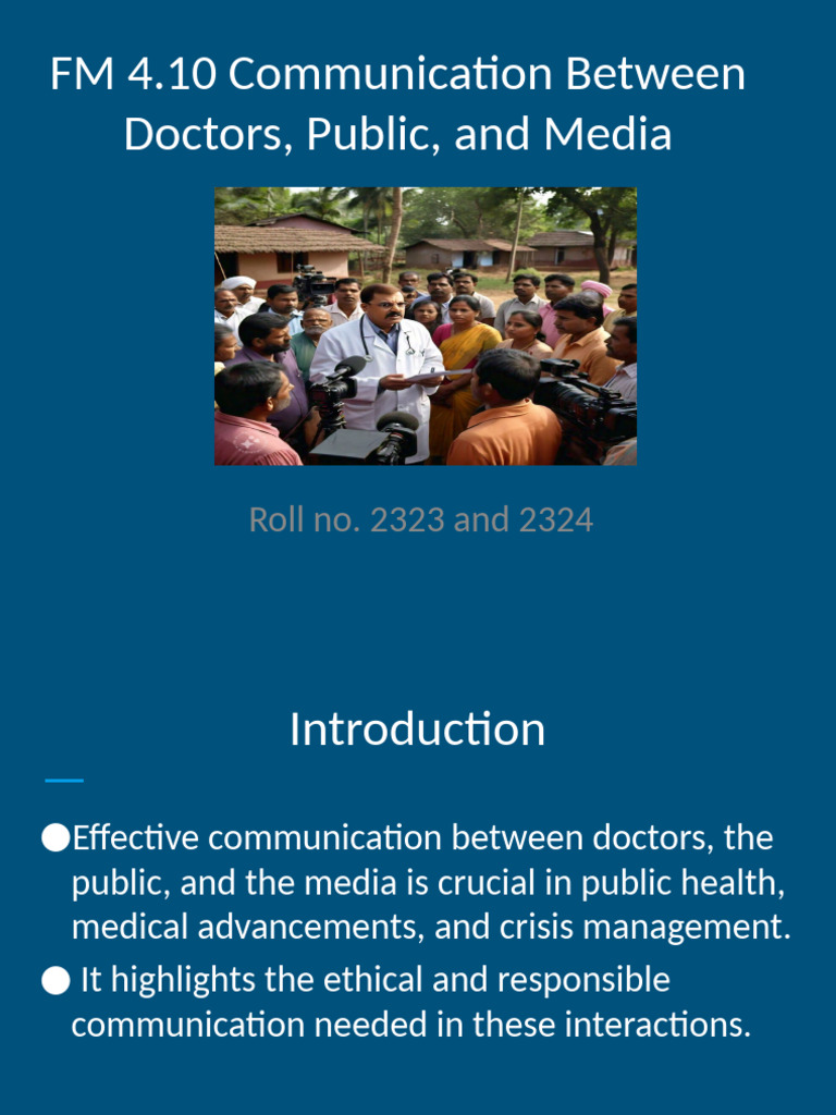 Doctor Public Media Communication (1) 2 | PDF