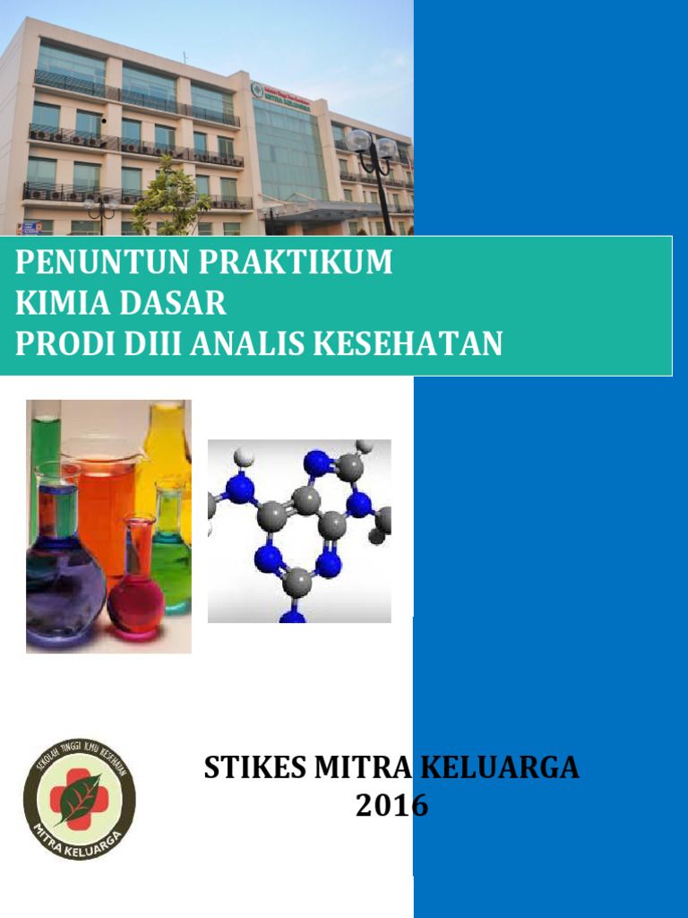 Penuntun Praktikum Kimia Dasar | PDF