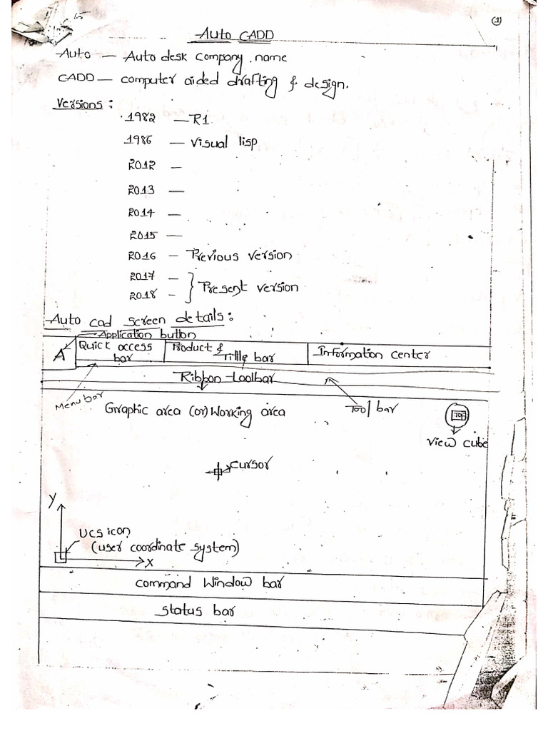 Auto CADD manual | PDF