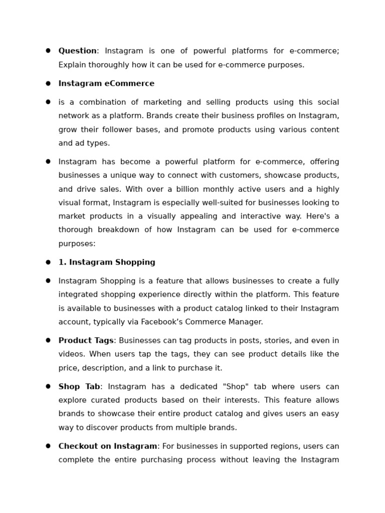 Individual Assignment E-Commerce | PDF | E Commerce | Advertising