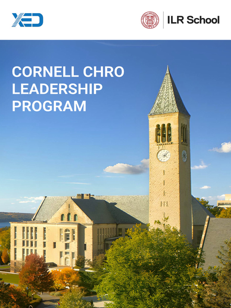 Cornell CHRO Leadership Program Brochure | PDF | Analytics | Leadership