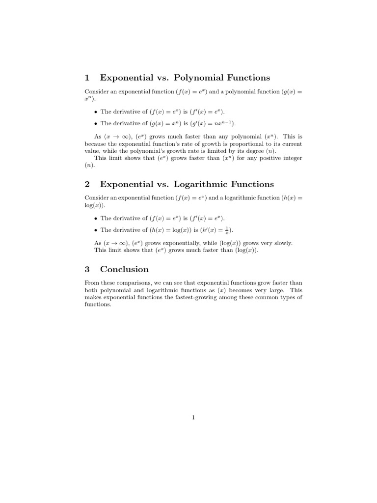 Exponential | PDF