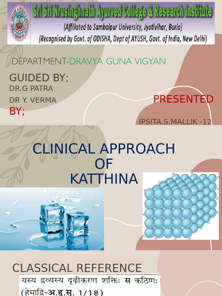 Dravya Guna Presentation-2 | PDF