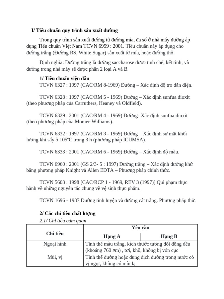 Tiêu chuẩn QT | PDF