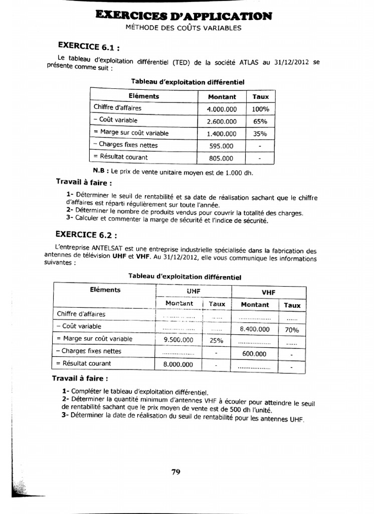 Comptabilite Analytique Brahim AAOUID | PDF