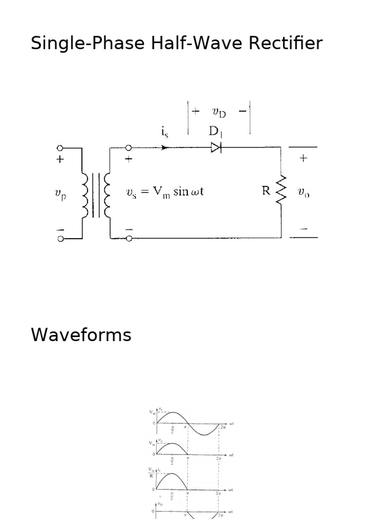 Rectifiers | PDF