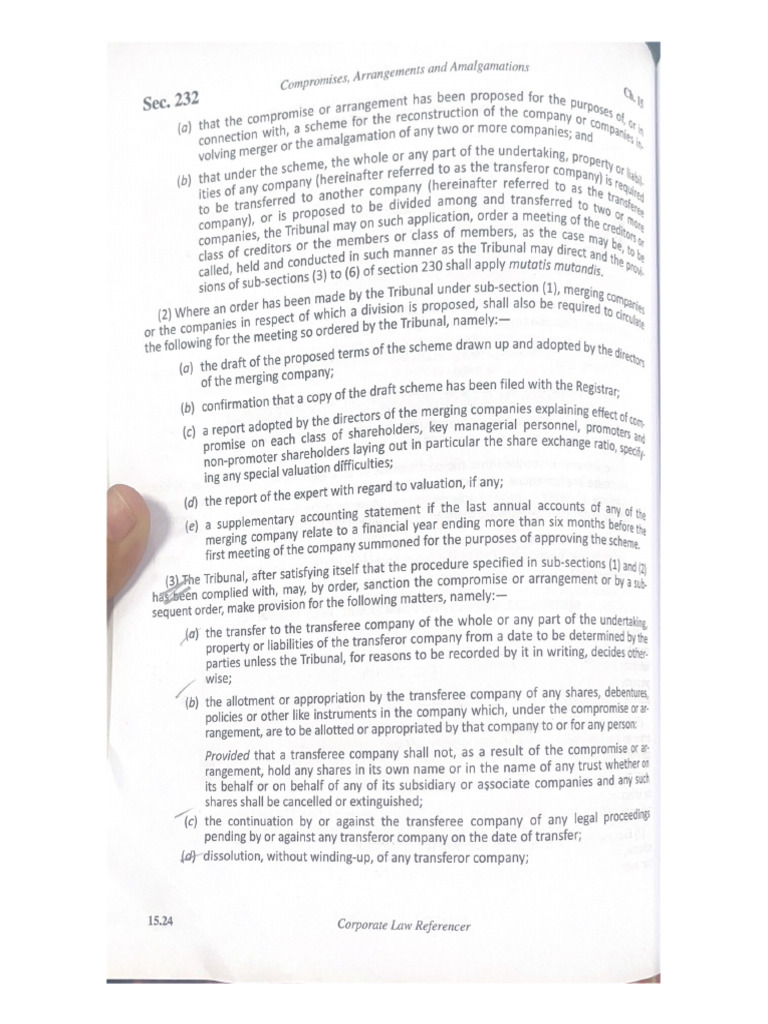 Co Act Sec 230 To 234 | PDF