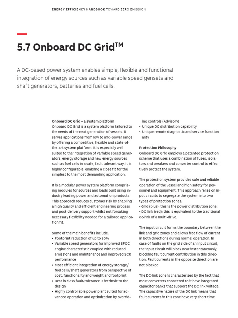 Detailed Description _ Onboard DC Grid | PDF | Electrical Grid | Electric Generator