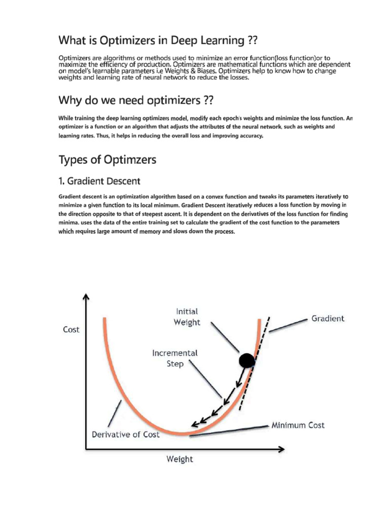 Optimizers in Deep Learning 1731409920 | PDF
