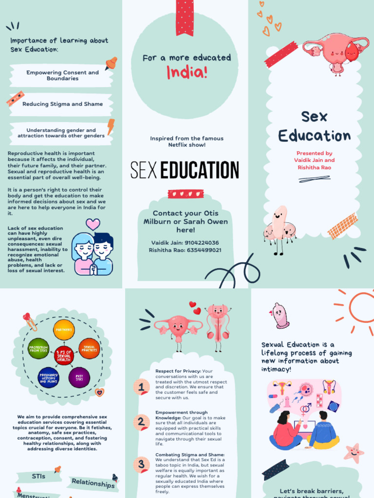 Sex Education Brochure | PDF | Sex Education | Human Sexuality