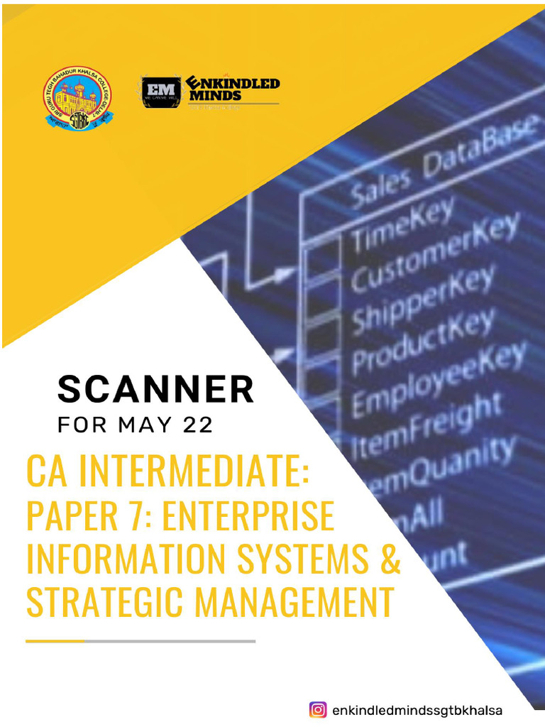 EIS & SM Scanner May2022 | PDF | Computer Access Control | Business
