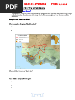 Graphic Organizer For Early African Empires - AP World | PDF | Africa ...