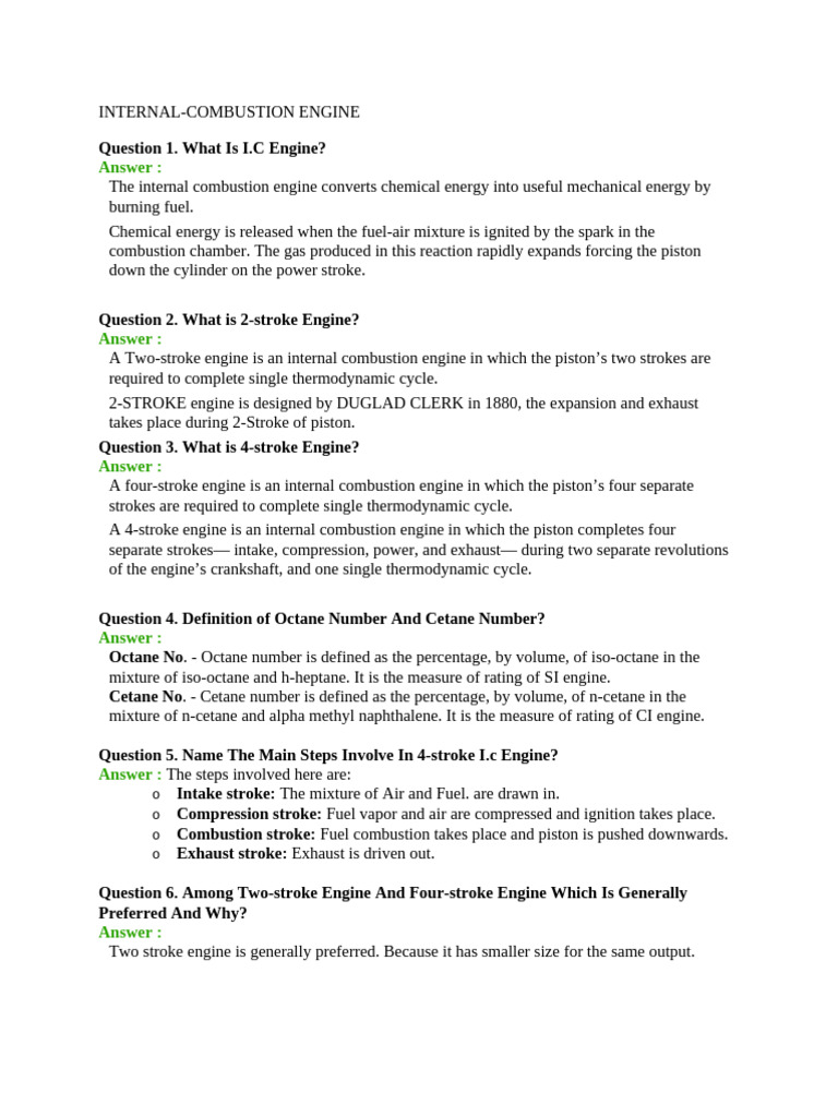 FM Questions | PDF