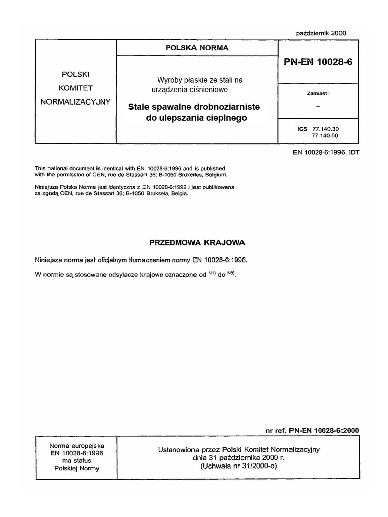 pn-en-10028-6 | PDF