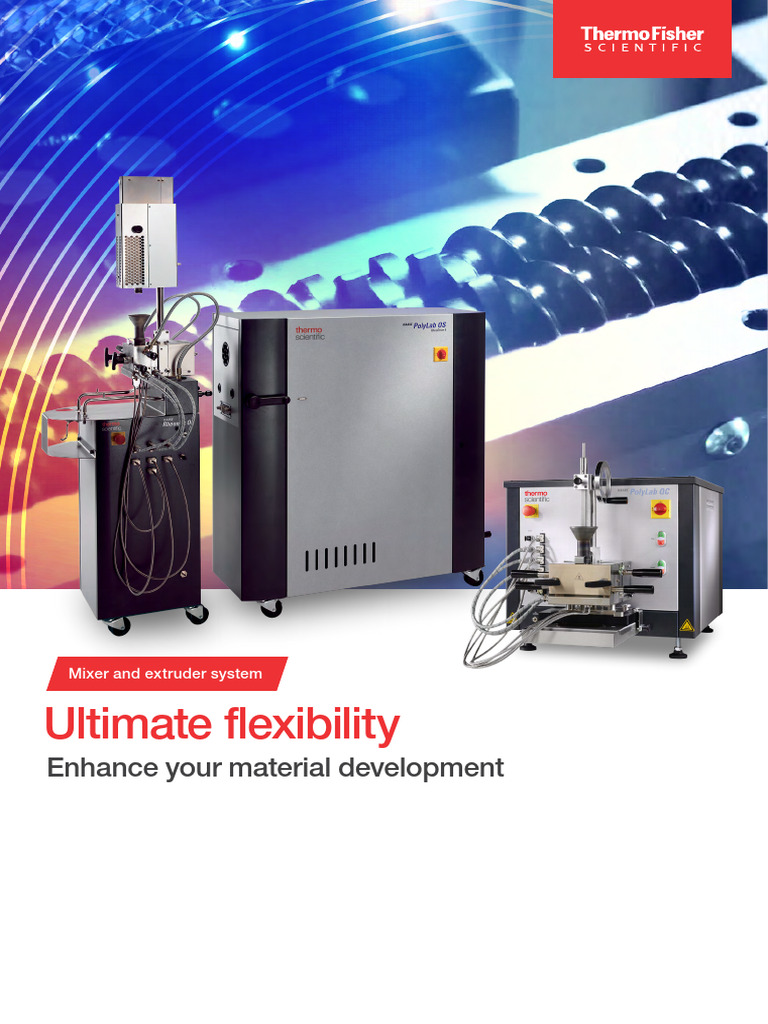 Brochure PolyLab OS en Digital | PDF | Extrusion | Rheology