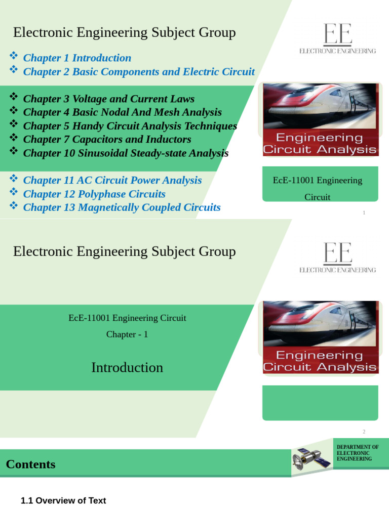 Circuit (EcE-11001) | PDF | Electrical Network | Network Analysis ...