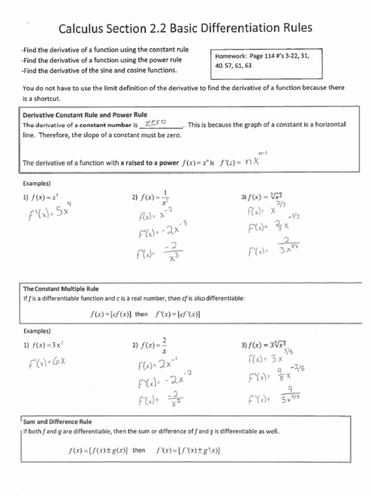 2.2_basic_differentiation_rules_notes | PDF